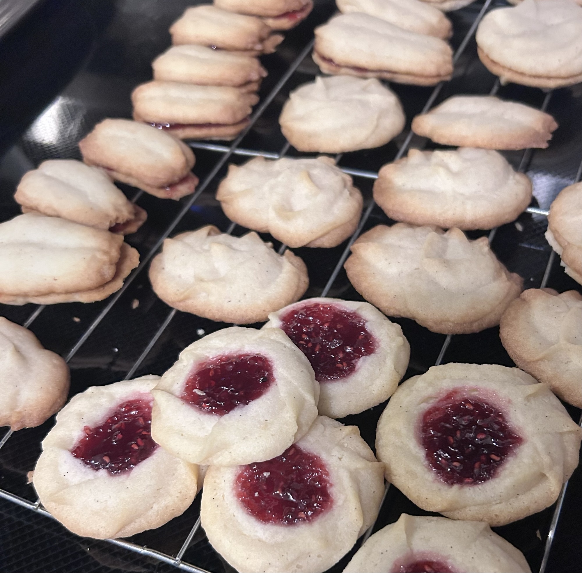 Viennese Whirl Cookies – Whisk and Wander
